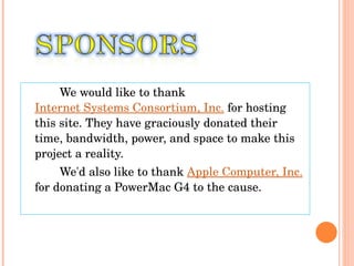 Group 1 - OpenDarwin | PPT