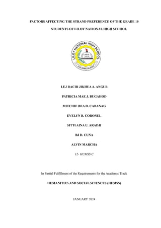 GROUP 1- PRACTICAL Research paper for 12 | DOCX