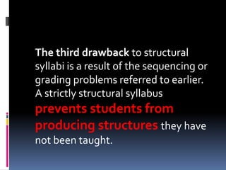 structural syllabus -- funtional syllabus | PPTX