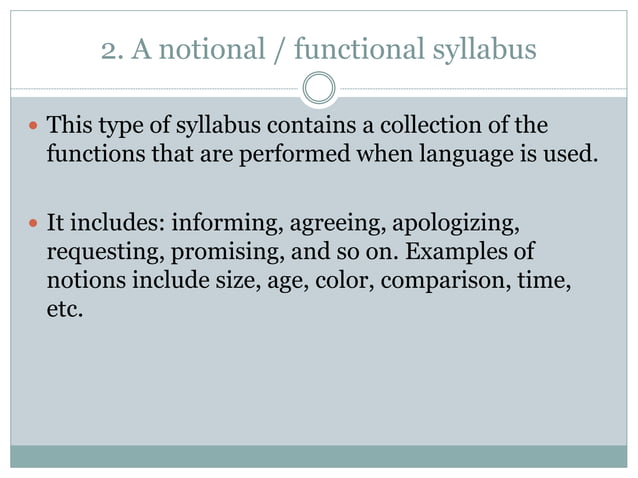 structural syllabus -- funtional syllabus | PPTX | Homework and Study ...