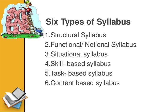 structural syllabus -- funtional syllabus