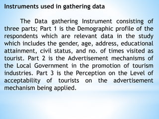 GROUP 1-Thesis defense presentation.pptx | Advertising Industry ...