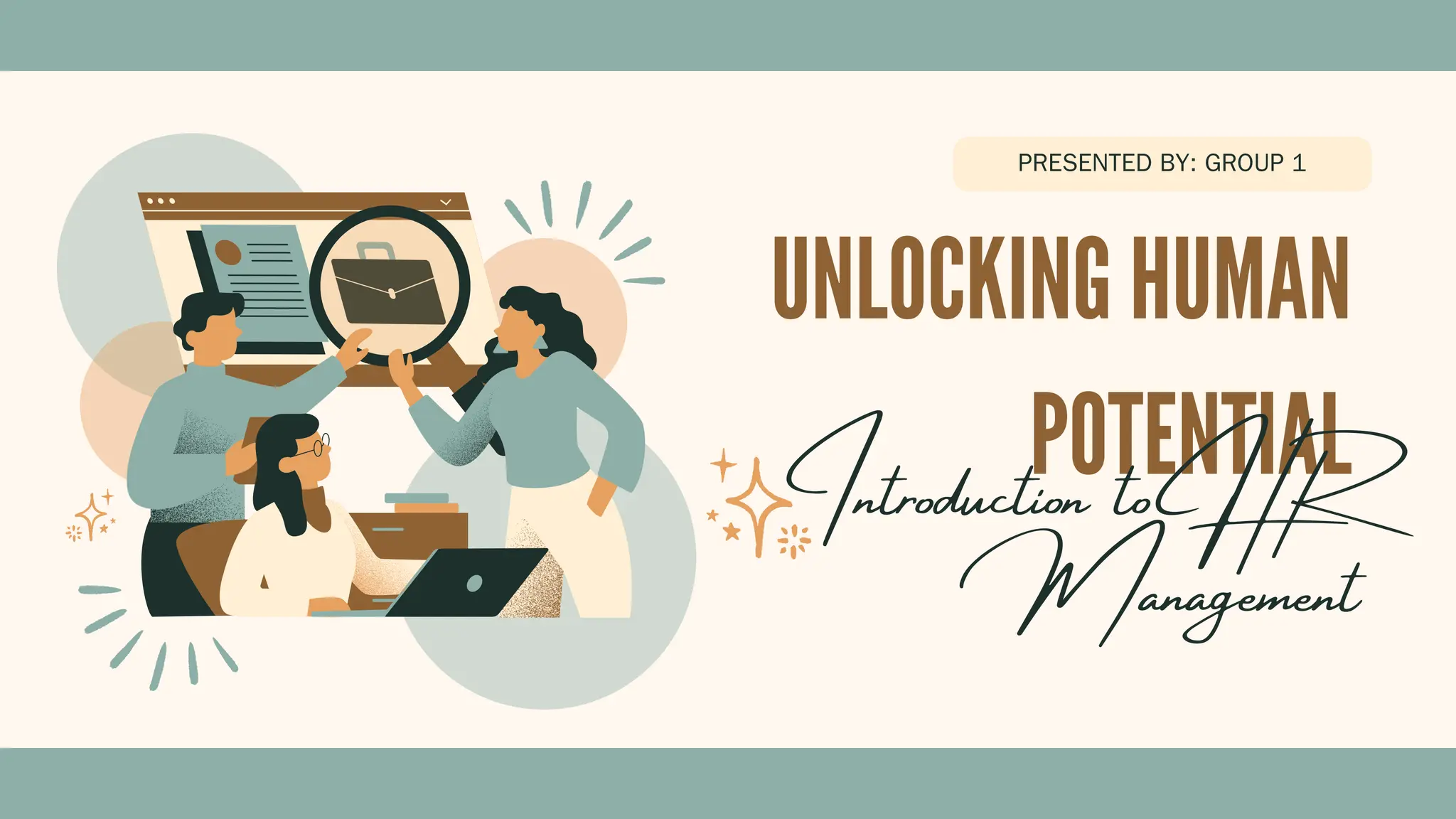 Group 1- Unit 1.pdf human resources management | PPT