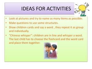 Group 1 -_using_flashcards | PPTX | Primary Education | Education