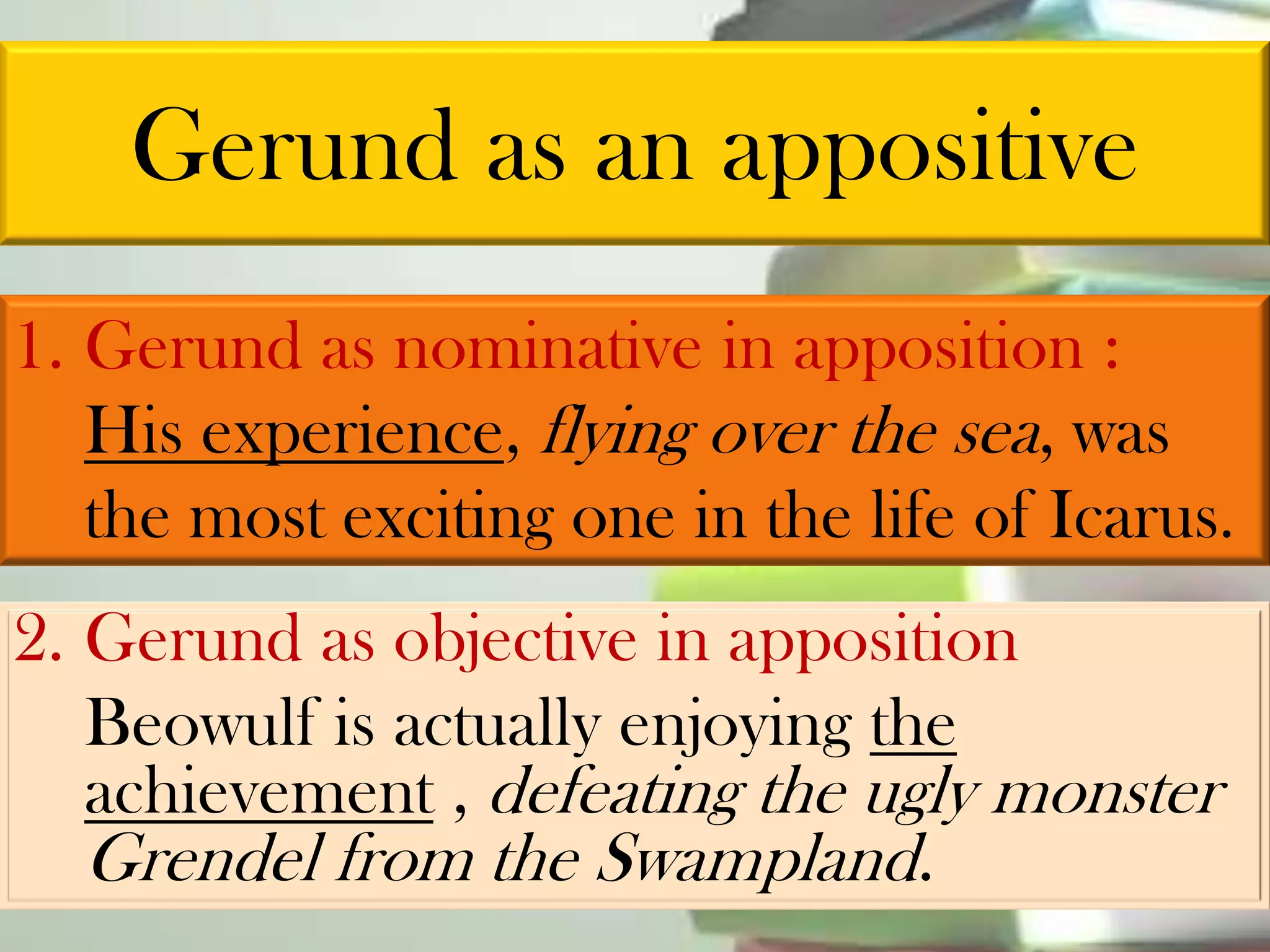 GERUND | PPTX