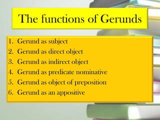 GERUND | PPTX