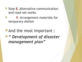 Disaster management cycle and framework | PPT