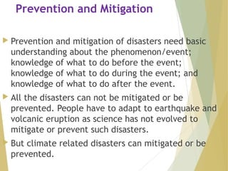 Disaster management cycle and framework | PPT