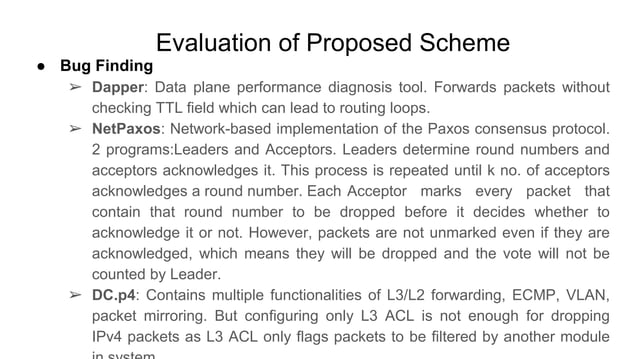 Uncovering Bugs in P4 Programs with Assertion-based Verification | PPT