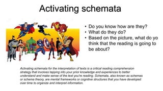 Scanning and skimming explanation slides | PPTX