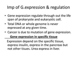 Regulation of gene expression in the cell.pptx