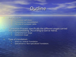Translation for university students .ppt