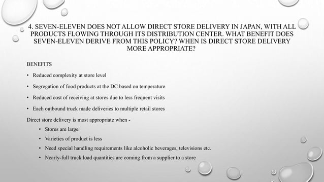 Case study on 7 eleven store | PPTX