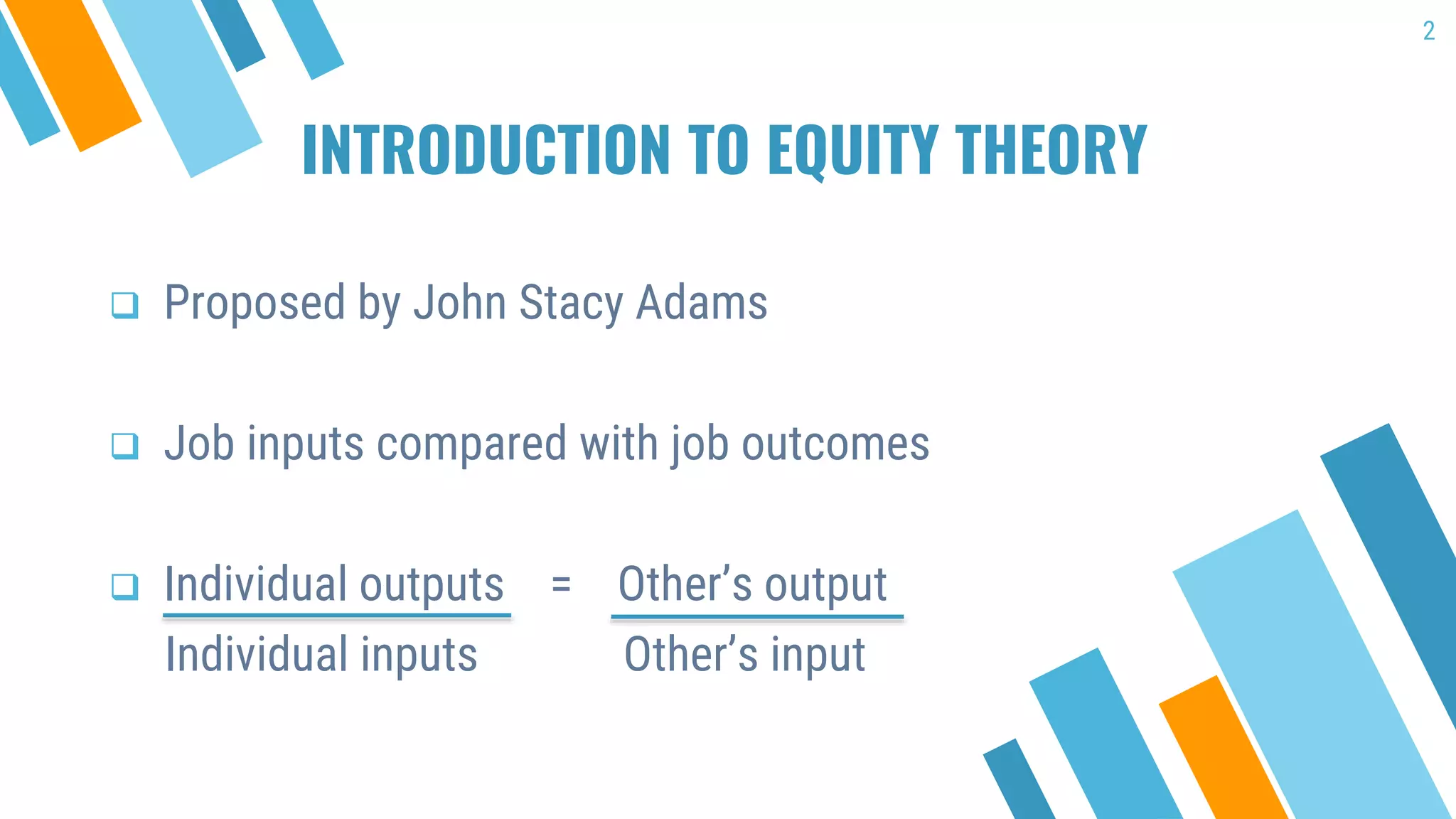 Equity theory | PPTX