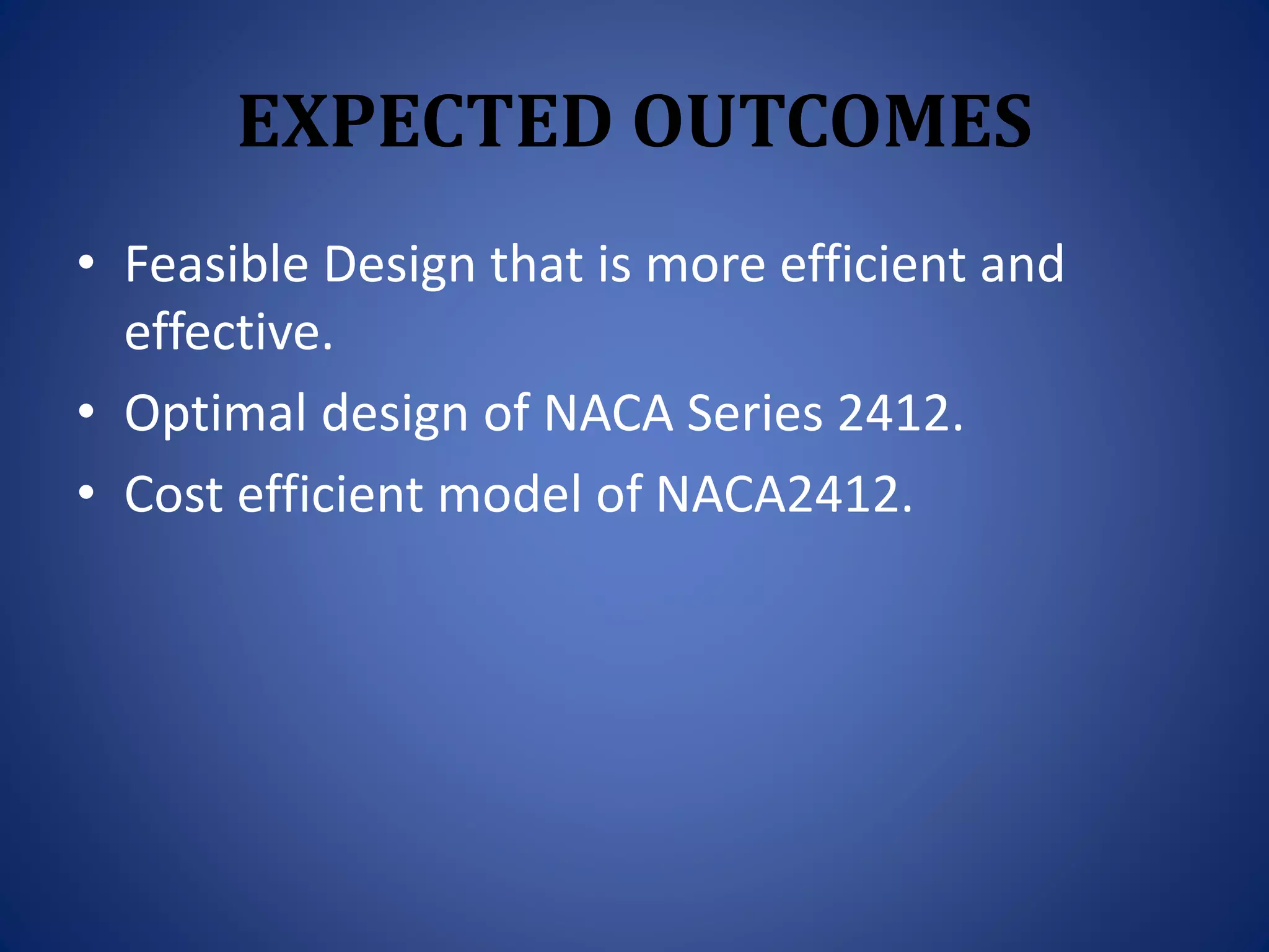 DESIGN OF NACA SERIES 2412 | PPTX