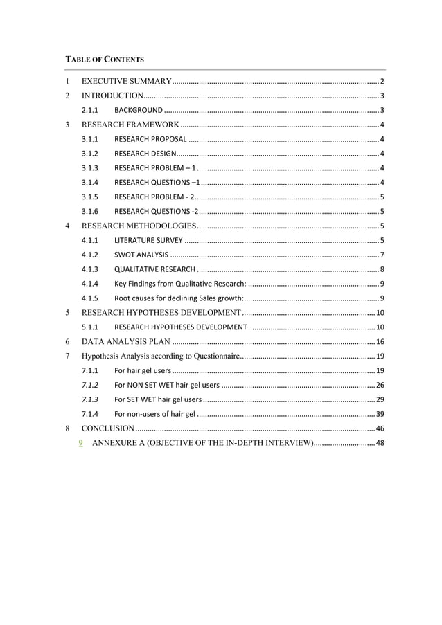 Strategy to Revive Marico's Set Wet sales | PDF