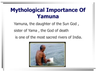 water pollution in The yamuna river .ppt
