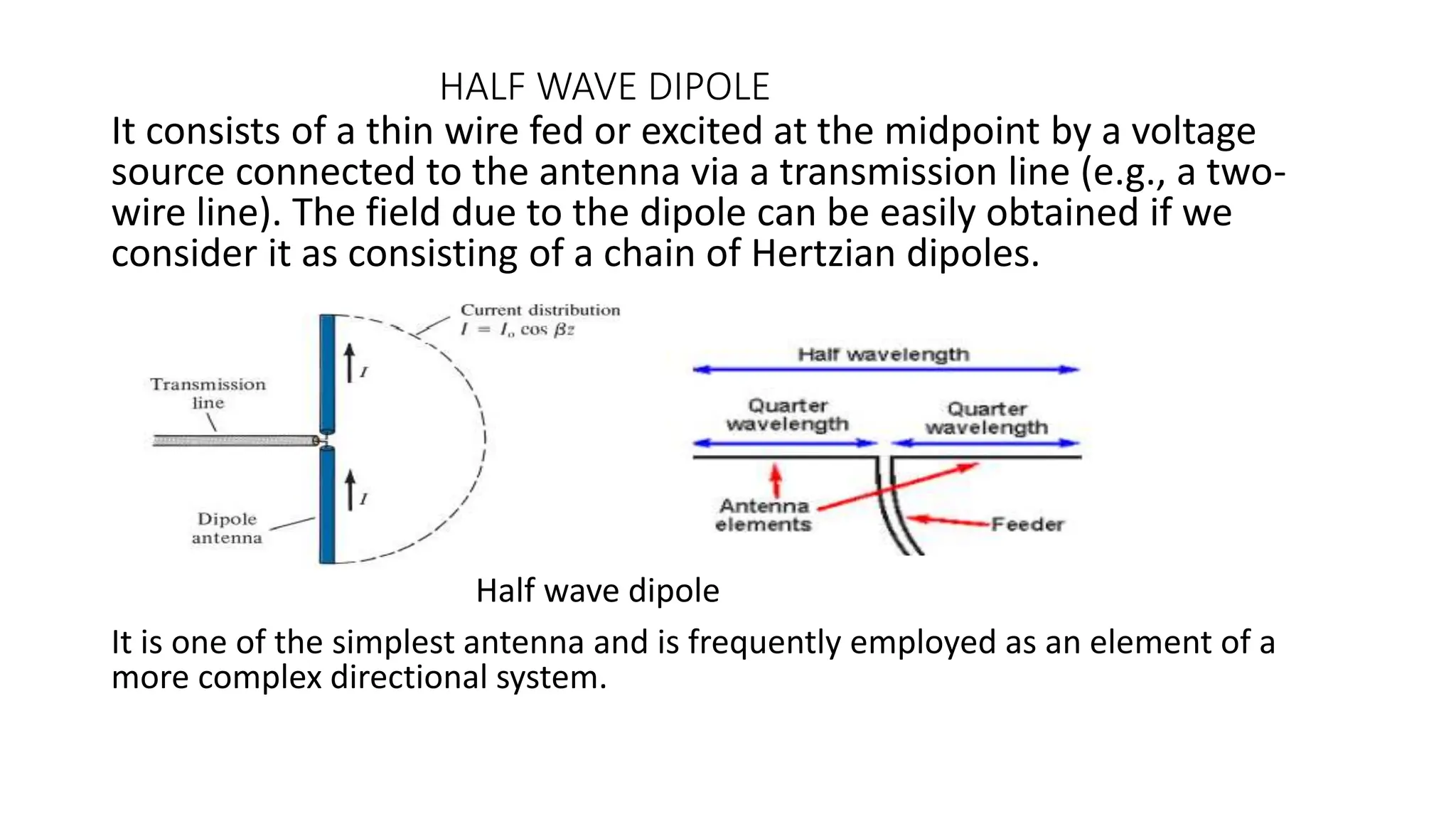 halfwave antenaa dipole antenna qurter wave.pptx