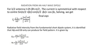 halfwave antenaa dipole antenna qurter wave.pptx