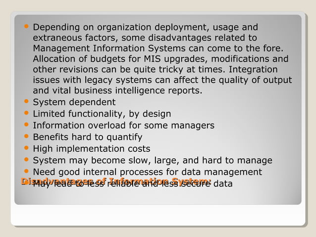 comparision between IT and Information system | PPT