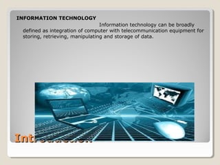 comparision between IT and Information system | PPT | Information ...