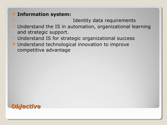 comparision between IT and Information system | PPT