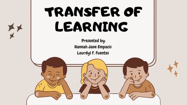 Group 12 - Transfer of Learning (Near, Far, Positive, Negative ...