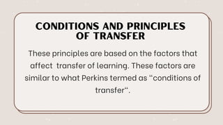 Group 12 - Transfer of Learning (Near, Far, Positive, Negative ...