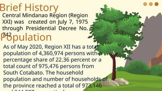 REGION-XII-SOCCSKSARGEN report ppt. Literature | PPTX