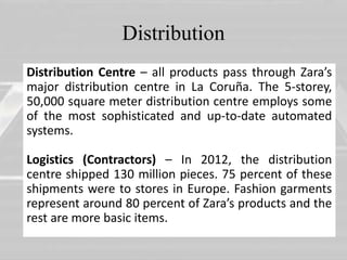 Group 12a zara scm | PPT