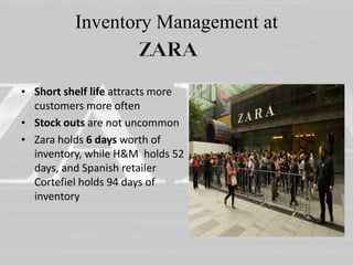 Group 12a zara scm | PPT