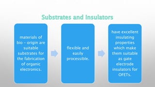 Biodegradable Electronics | PPTX