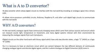 A to D Convertors | PPT