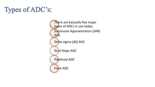 A to D Convertors | PPT
