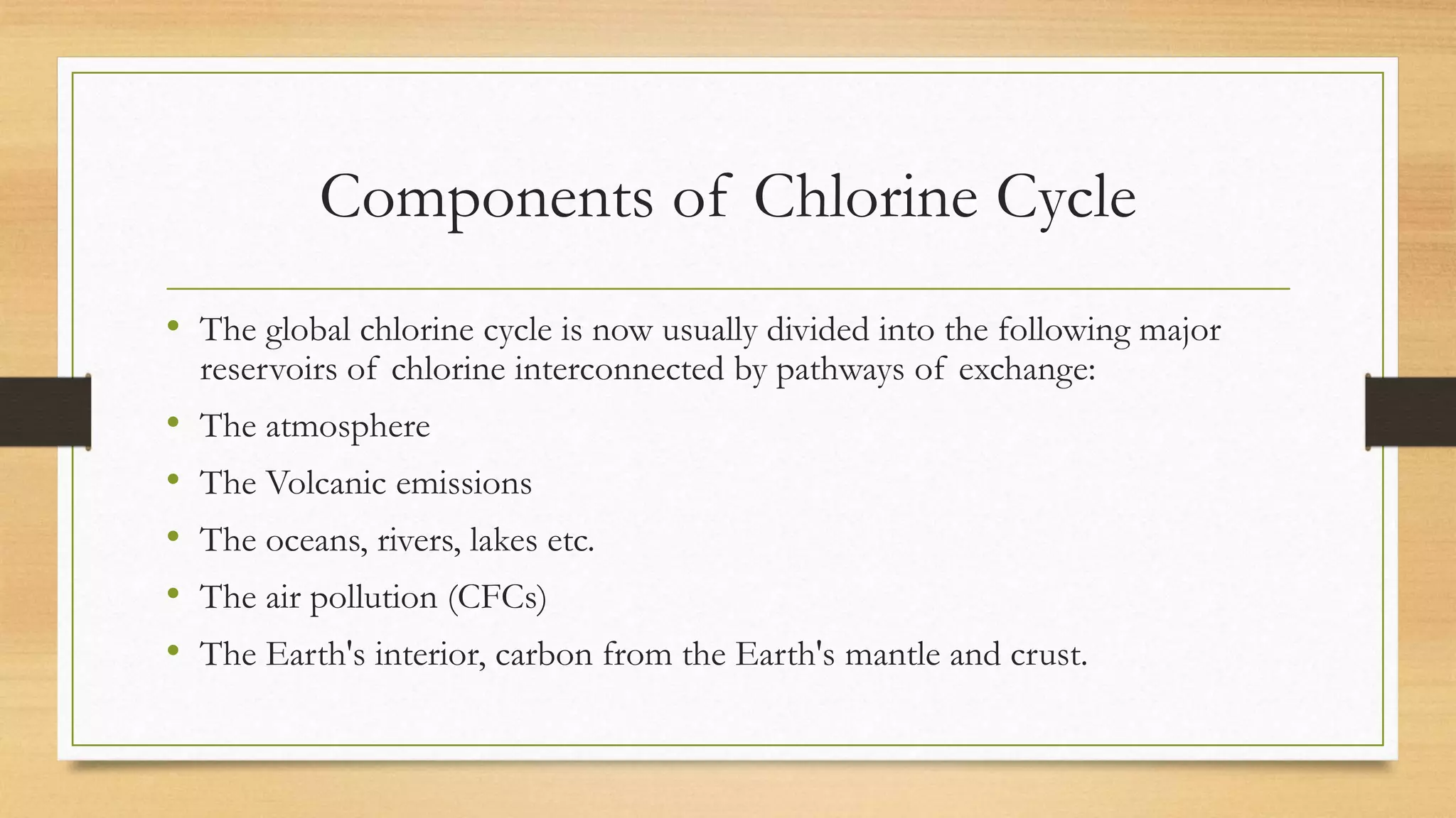 Role of Chlorine in plants | PPTX
