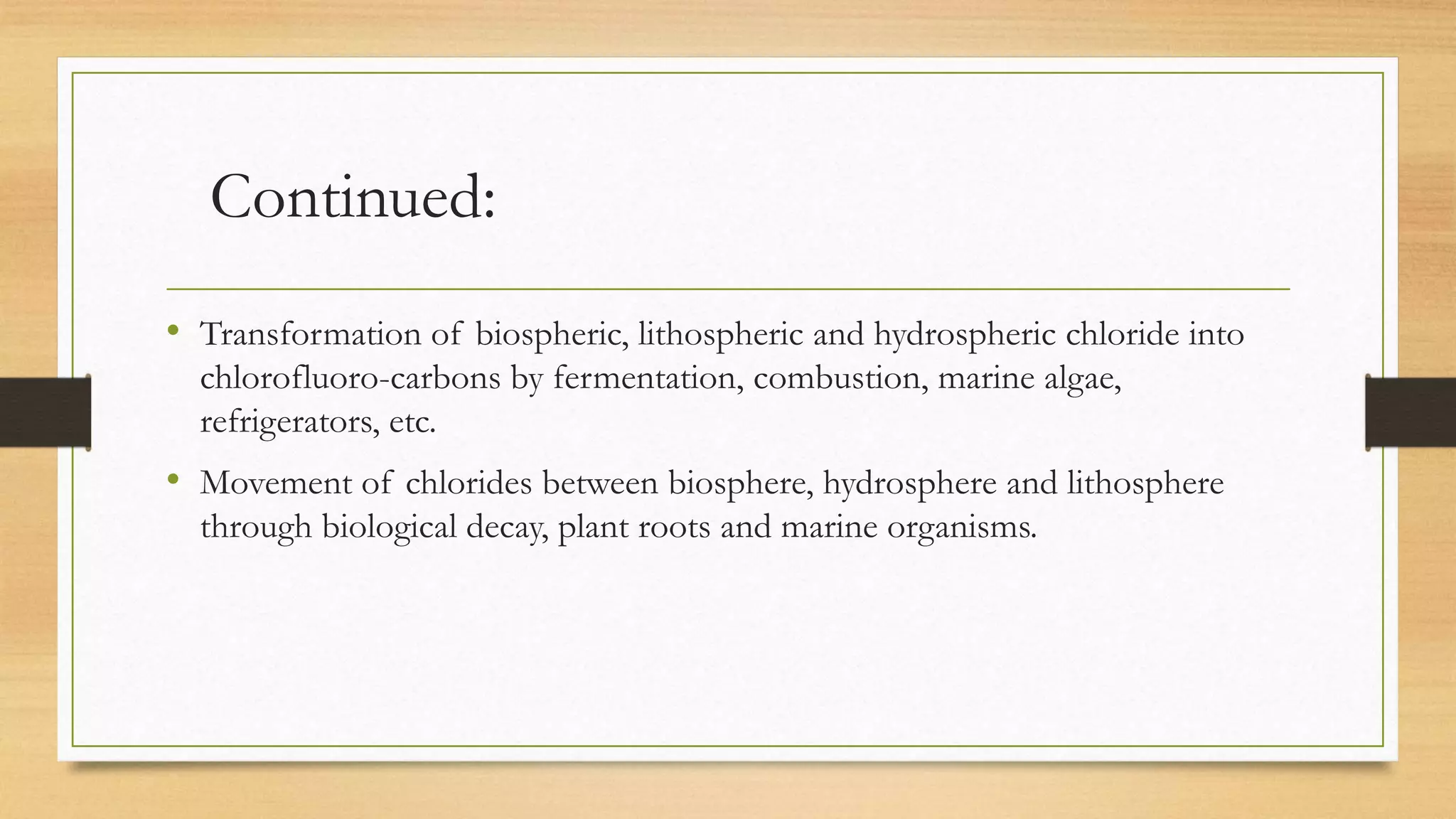 Role of Chlorine in plants | PPTX