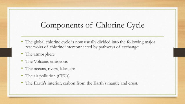 Role of Chlorine in plants | PPTX | Chemistry | Science