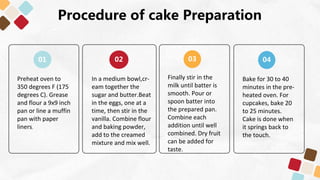 cake and details | PPTX