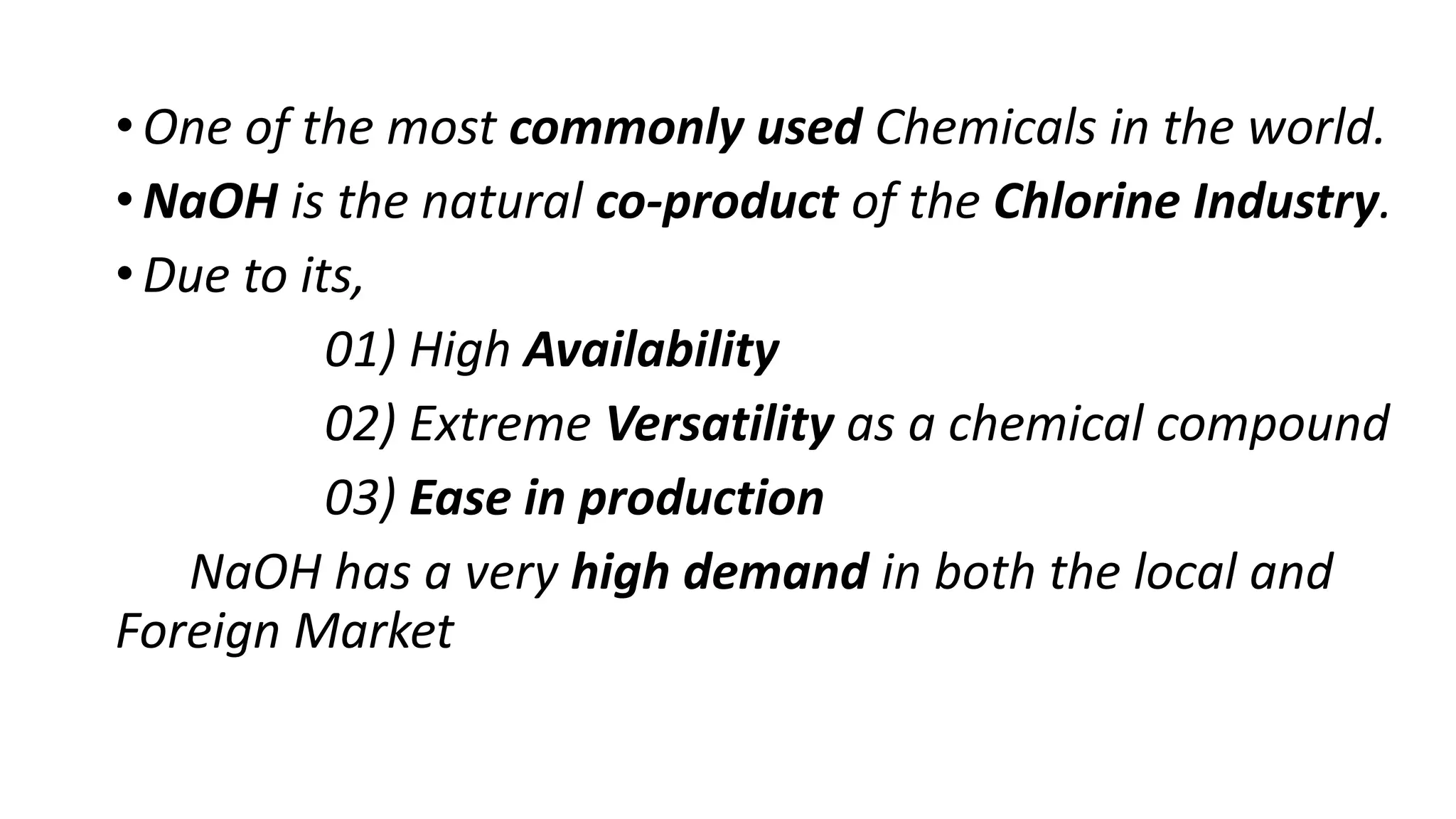 Production Caustic soda (NaOH) | PPTX