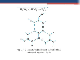 Group 13 elements | PPTX