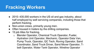 Group 13 Fracking and Silica Dust Exposure | PPT
