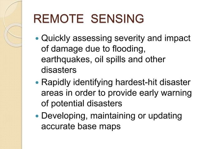 Geo Information Ppt In Disaster Management Pptx Geography Science
