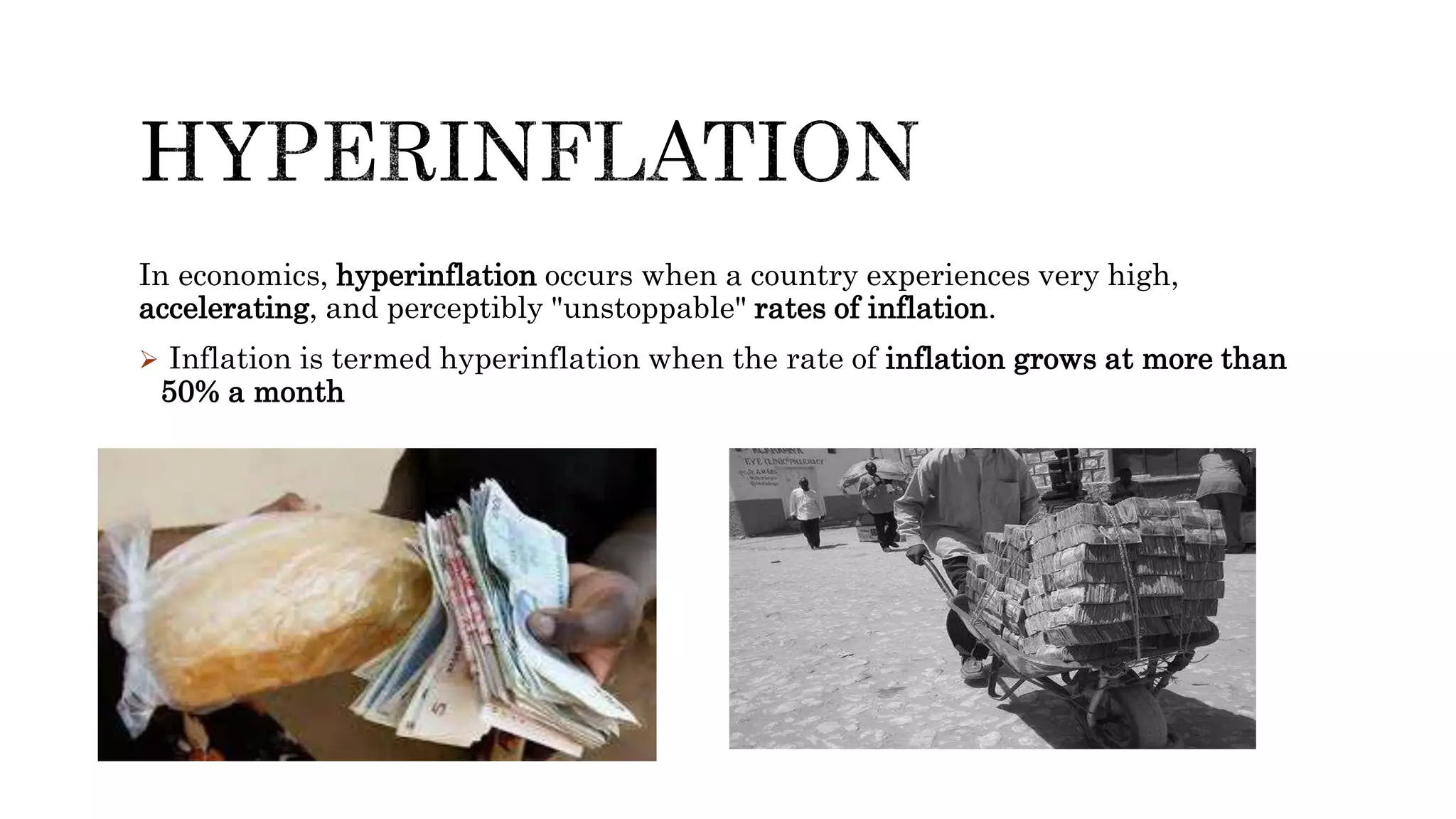 Hyperinflation in Zimbabwe | PPTX