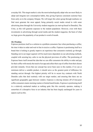 EXPRESSO BUSINESS PLAN | PDF