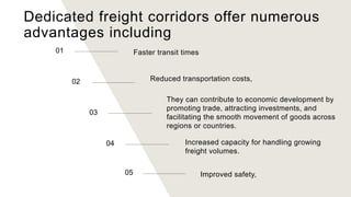 Indian Railways - Freight corridor details | PPTX