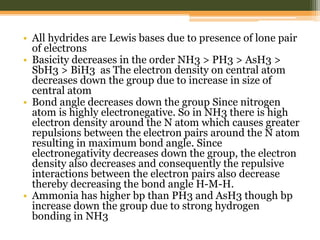 Group 15 elements | PPTX
