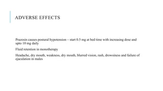 Hyoertension Pharmacology and regulation of blood pressure.pptx