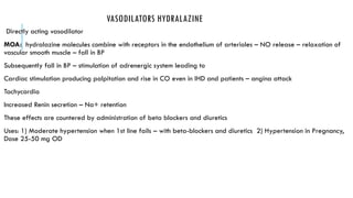 Hyoertension Pharmacology and regulation of blood pressure.pptx