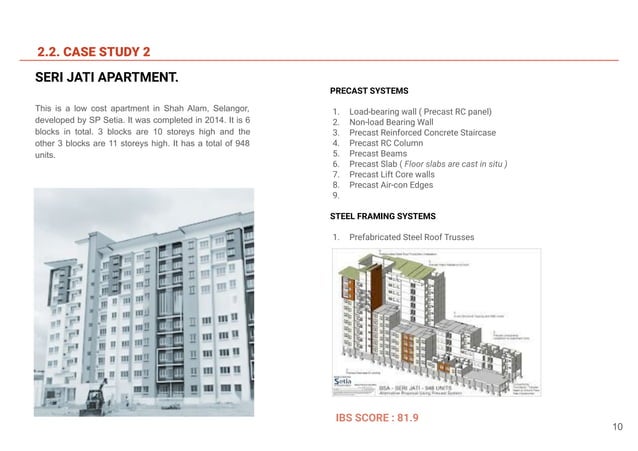 Project 1: Industrialised Building System [ IBS ] | PDF | Civil ...