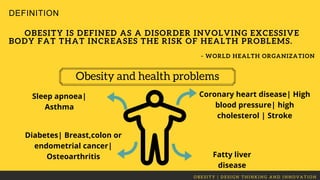 Obesity - Design thinking | PPSX
